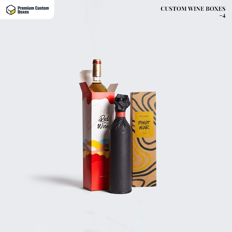 Custom Printed Wine Boxes Wholesale - Wine Packaging Boxes